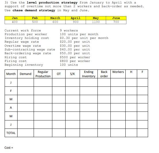 Solved a) Complete the MRP table based on lot sizing; POQ 2 | Chegg.com