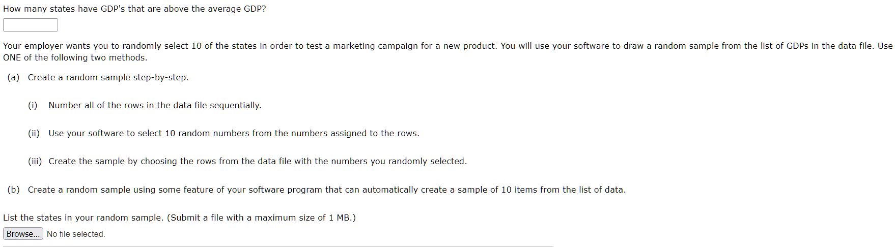 Solved different population sizes. (Round your answers to | Chegg.com