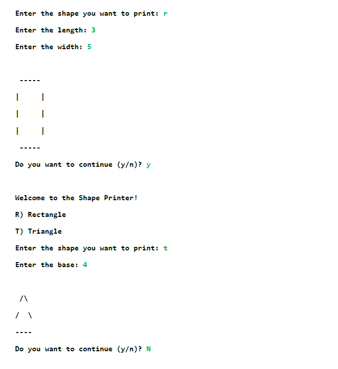 Solved Requirements Your program must perform the following: | Chegg.com