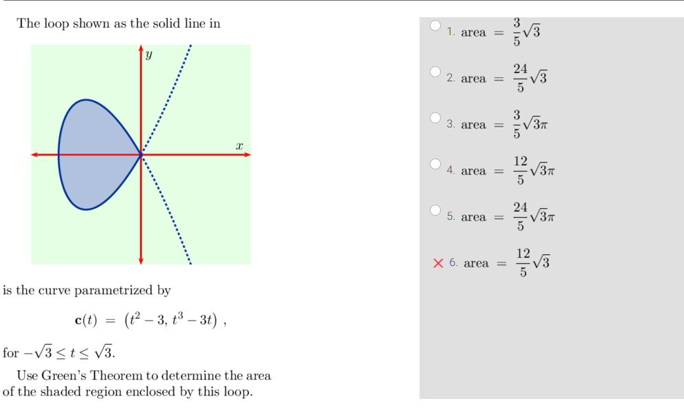 Solved The loop shown as the solid line in 1. area =533 2. | Chegg.com