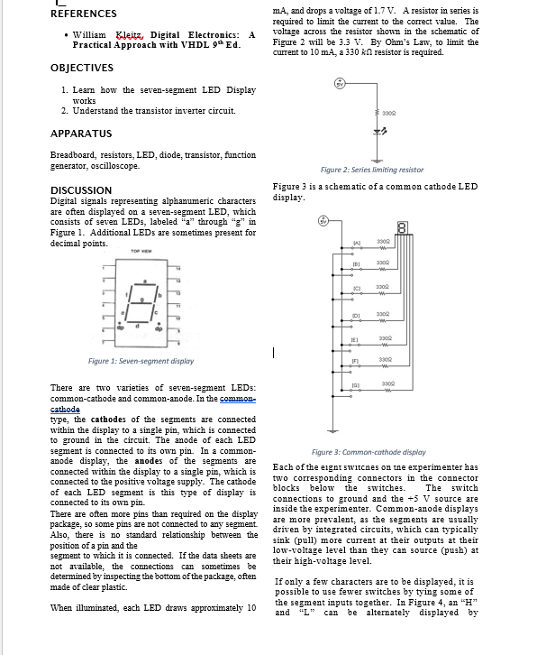 REFERENCES . William Kleitz, Digital Electronics: A | Chegg.com