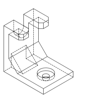 Solved -Draw the Section A-A view on Regular grid paper Draw | Chegg.com