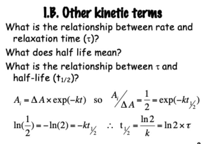 Solved What is the difference between a relaxation time and | Chegg.com