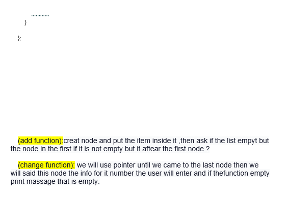 Solved The following program stores a list of integer | Chegg.com