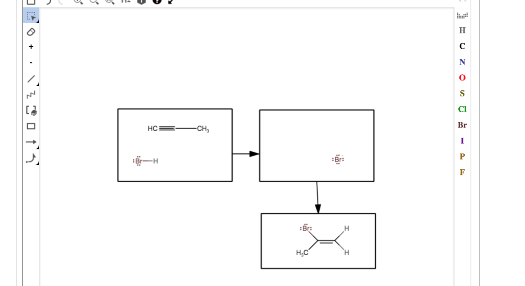 Solved Draw a mechanism for this reaction. Interactive 3D | Chegg.com