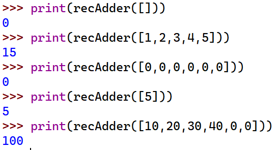 Solved Language: Python Write a recursive function | Chegg.com