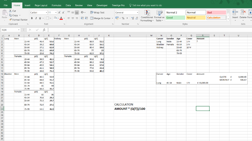 Insert Page Layout Formulas Data Review View | Chegg.com