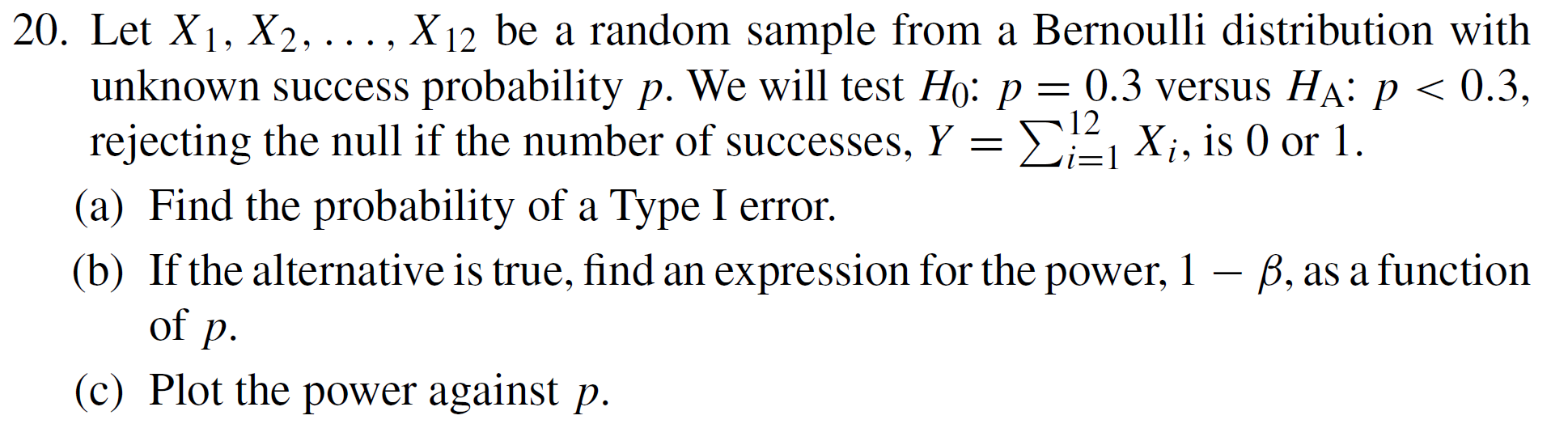 Solved 20. Let X1, X2, ..., X12 be a random sample from a | Chegg.com