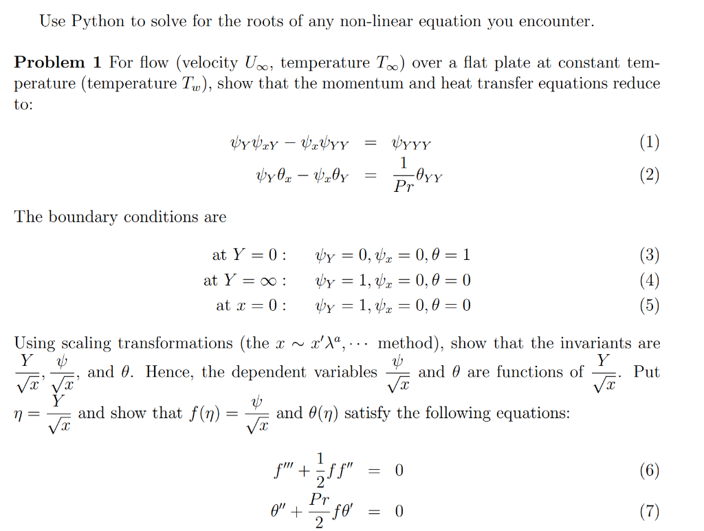 Use Python to solve for the roots of any non-linear | Chegg.com