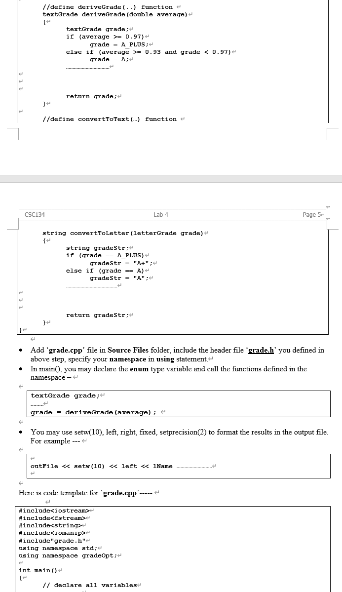 Solved · Instructions Write a C++ program to generate a | Chegg.com