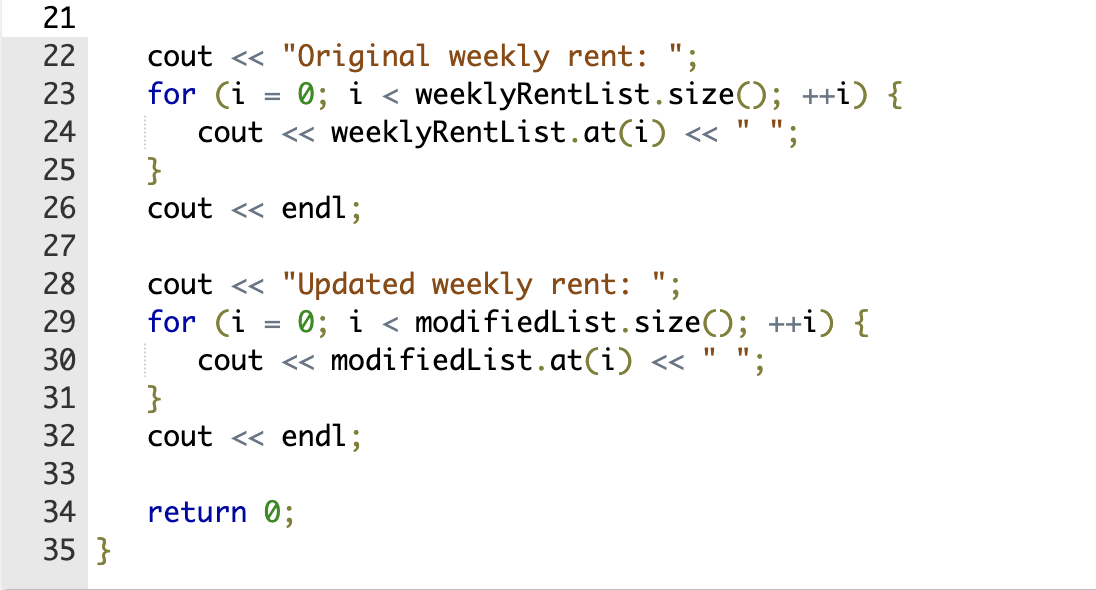Solved Integer numWeeklyRent is read from input. Then | Chegg.com