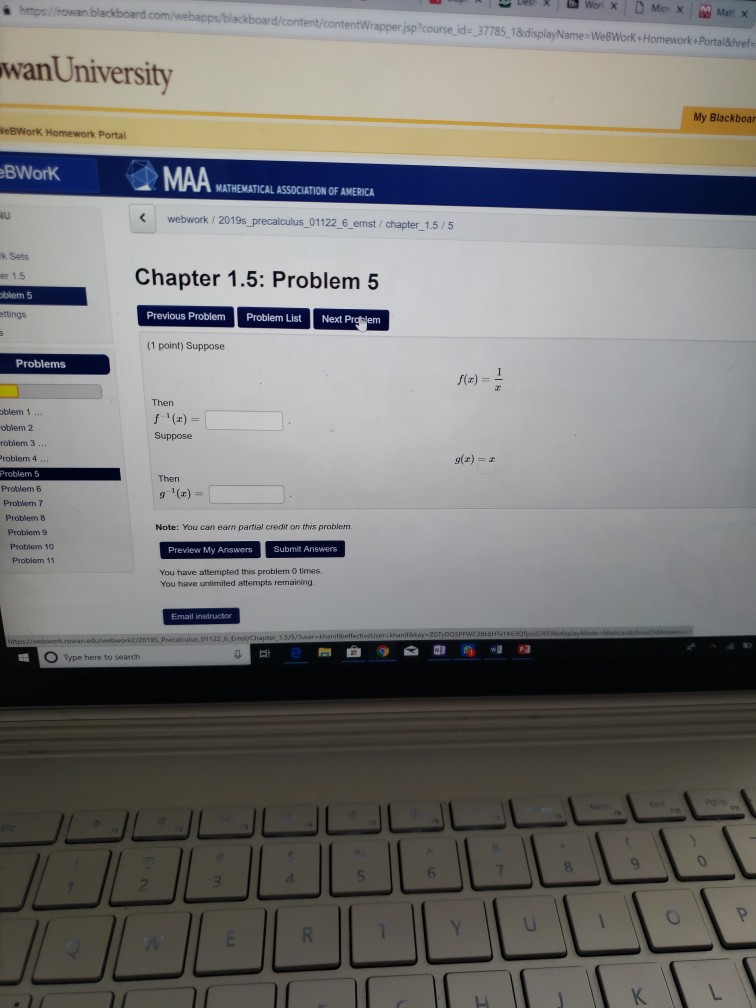 Solved mework Portal MAA MATHEMATICAL ASSOCIATION OF AMERICA | Chegg.com