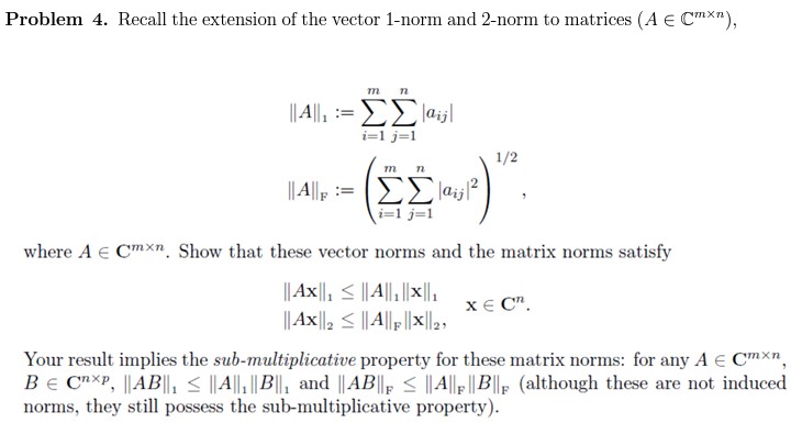 2 Norm Of A Matrix - astonishingceiyrs
