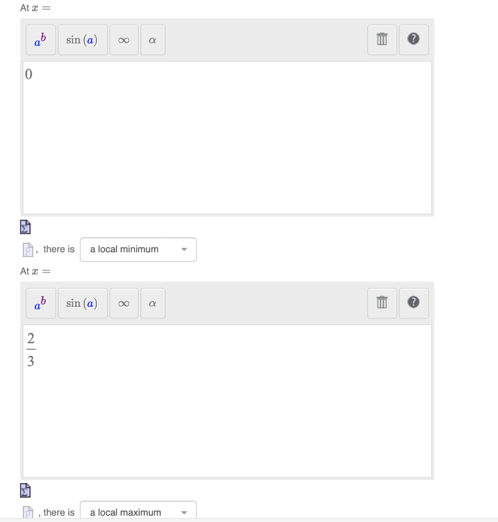 Solved Find the open intervals on which the function f (x) = | Chegg.com