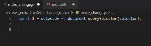 Solved Extra 4-2 Develop the Change Calculator In this | Chegg.com