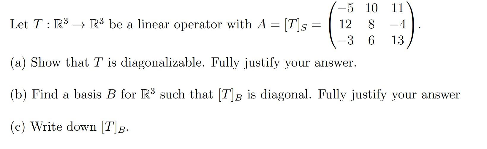 Solved Let B1, B2, B3 be bases for R2 such that B2 [I]Bı = 3 | Chegg.com