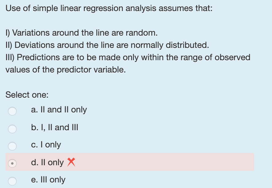 solved-use-of-simple-linear-regression-analysis-assumes