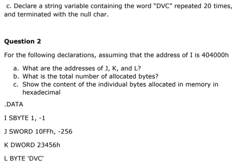 Solved Assignment 3C: Answer the following questions | Chegg.com