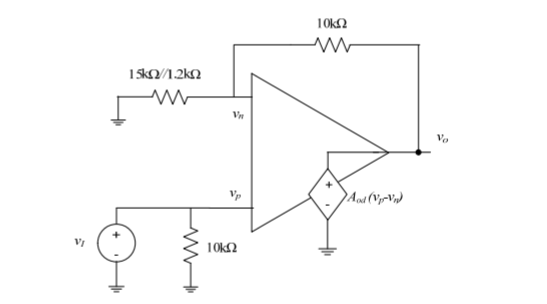 Solved Consider the non-inverting OPAMP circuit in Figure 3: | Chegg.com