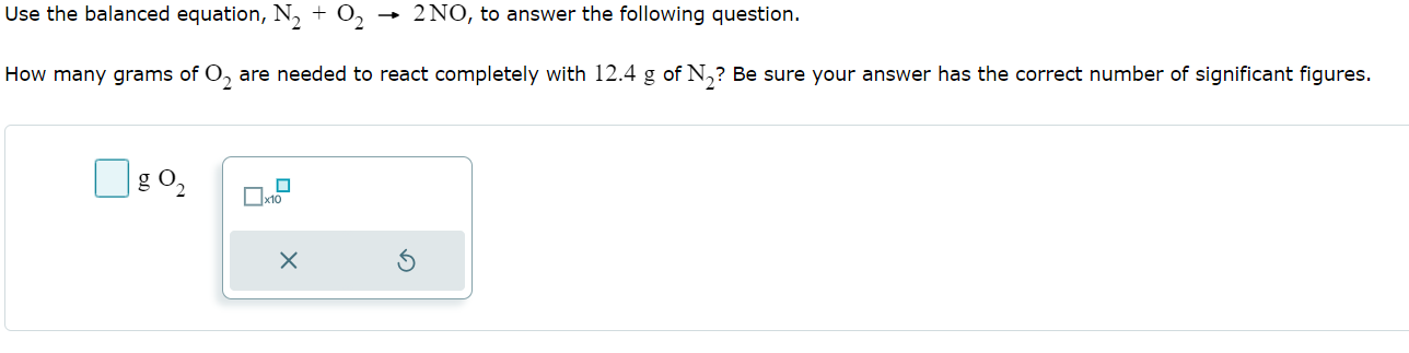 Solved 4Fe(s)+3O2(g)→2Fe2O3(s) Be sure each of your answer | Chegg.com