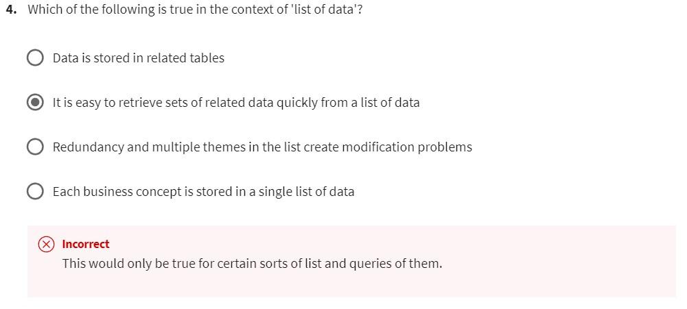 Solved Which of the following is true in the context of | Chegg.com