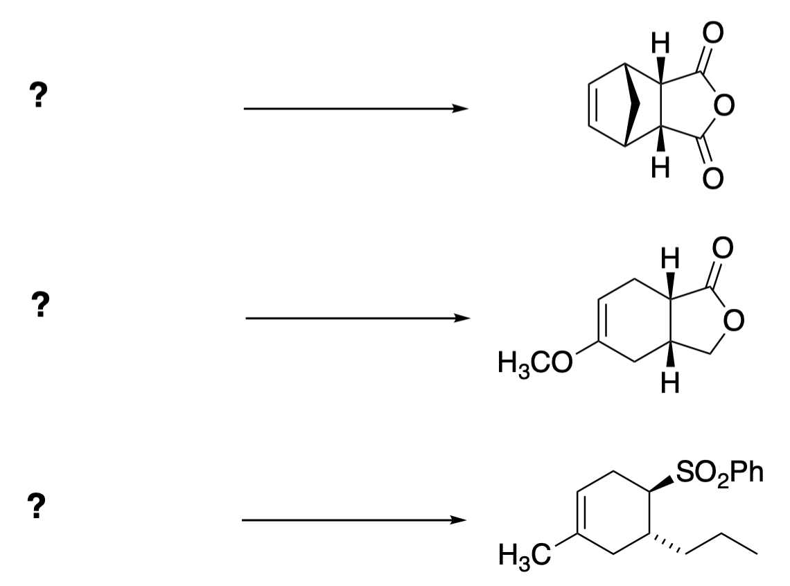 Solved For each,the product can be formed via a Diels | Chegg.com