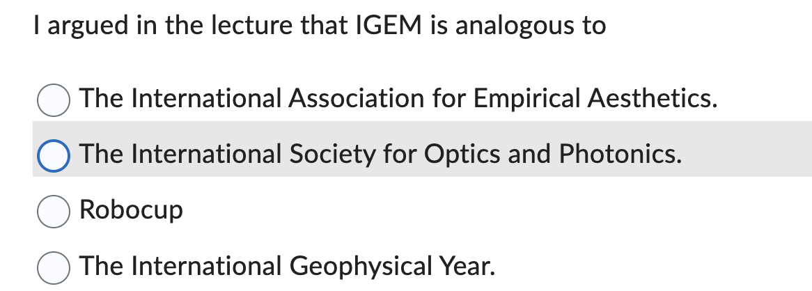 Solved DIY biology is driven by a insatiable deep seeded | Chegg.com