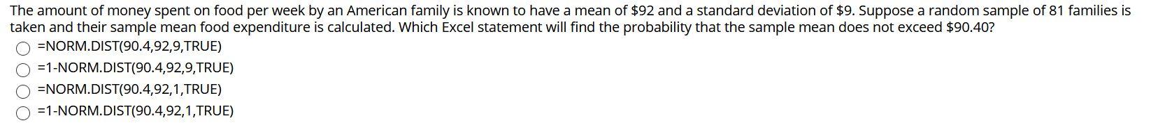 solved-the-amount-of-money-spent-on-food-per-week-by-an-chegg