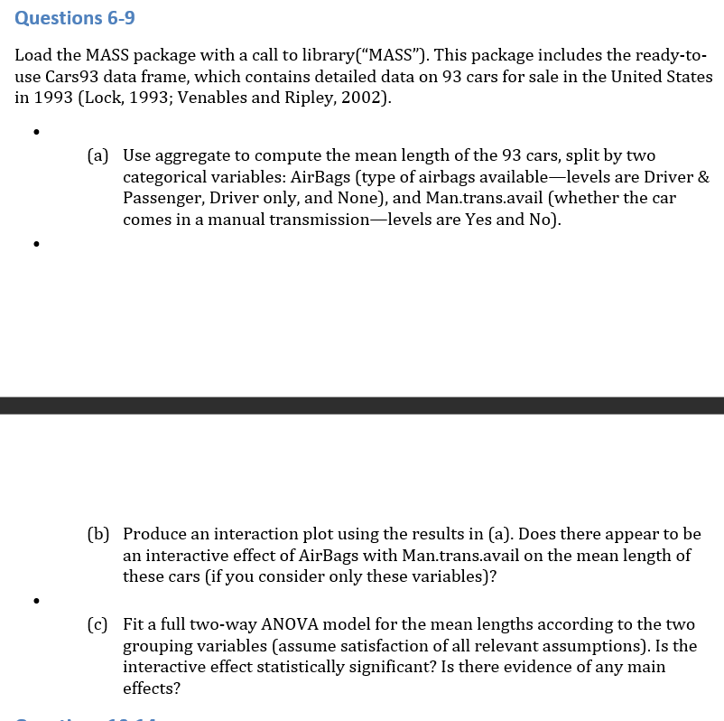 Solved I Need Help Coding This In R And Looking At The