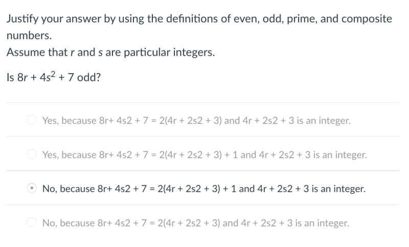 Solved Two simple discrete math problems I am confused on, | Chegg.com