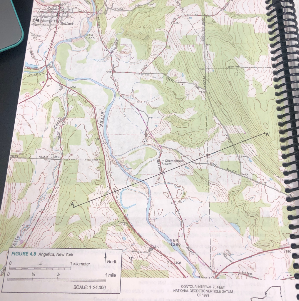 Shaping Earth's Surface: Running Water and | Chegg.com