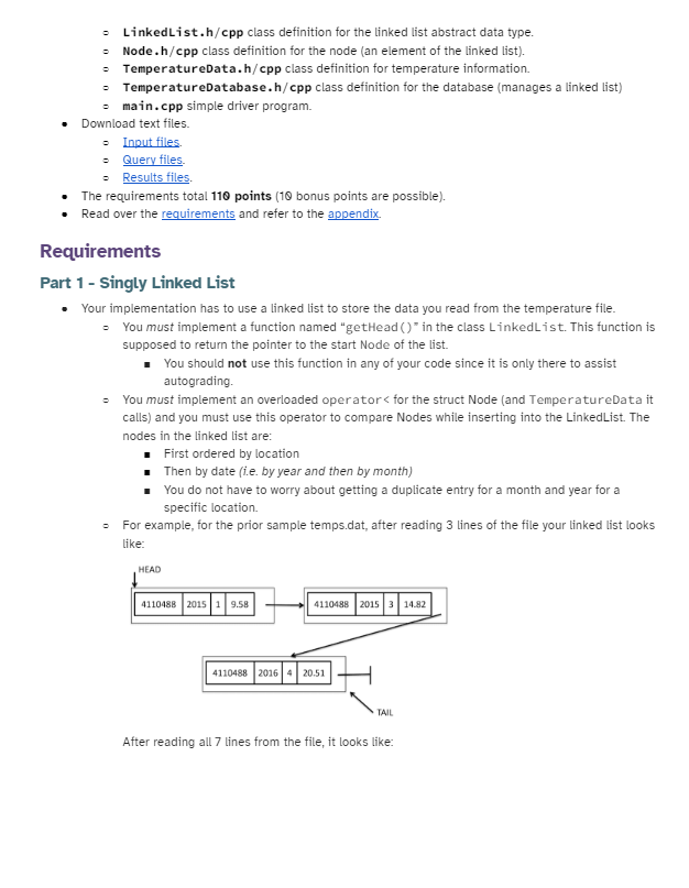 Solved HW: Temperature Queries Overview Objectives - | Chegg.com