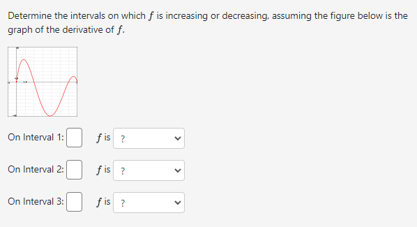 Solved Determine the intervals on which f is increasing or | Chegg.com