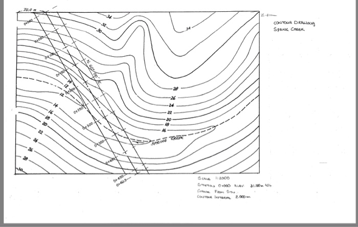 Cut&Fill Drafting Instructions Road Profile Use the | Chegg.com
