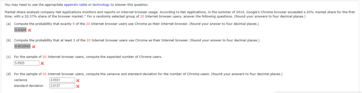 Solved You may need to use the appropriate appendix table or | Chegg.com