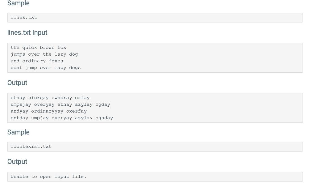 Solved Solve in Python please. Ancay youyay eakspay igpay | Chegg.com