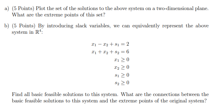 Solved Problem 4 (10 Points): Consider the system in R2: T | Chegg.com