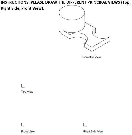 Solved INSTRUCTIONS: PLEASE DRAW THE DIFFERENT PRINCIPAL | Chegg.com