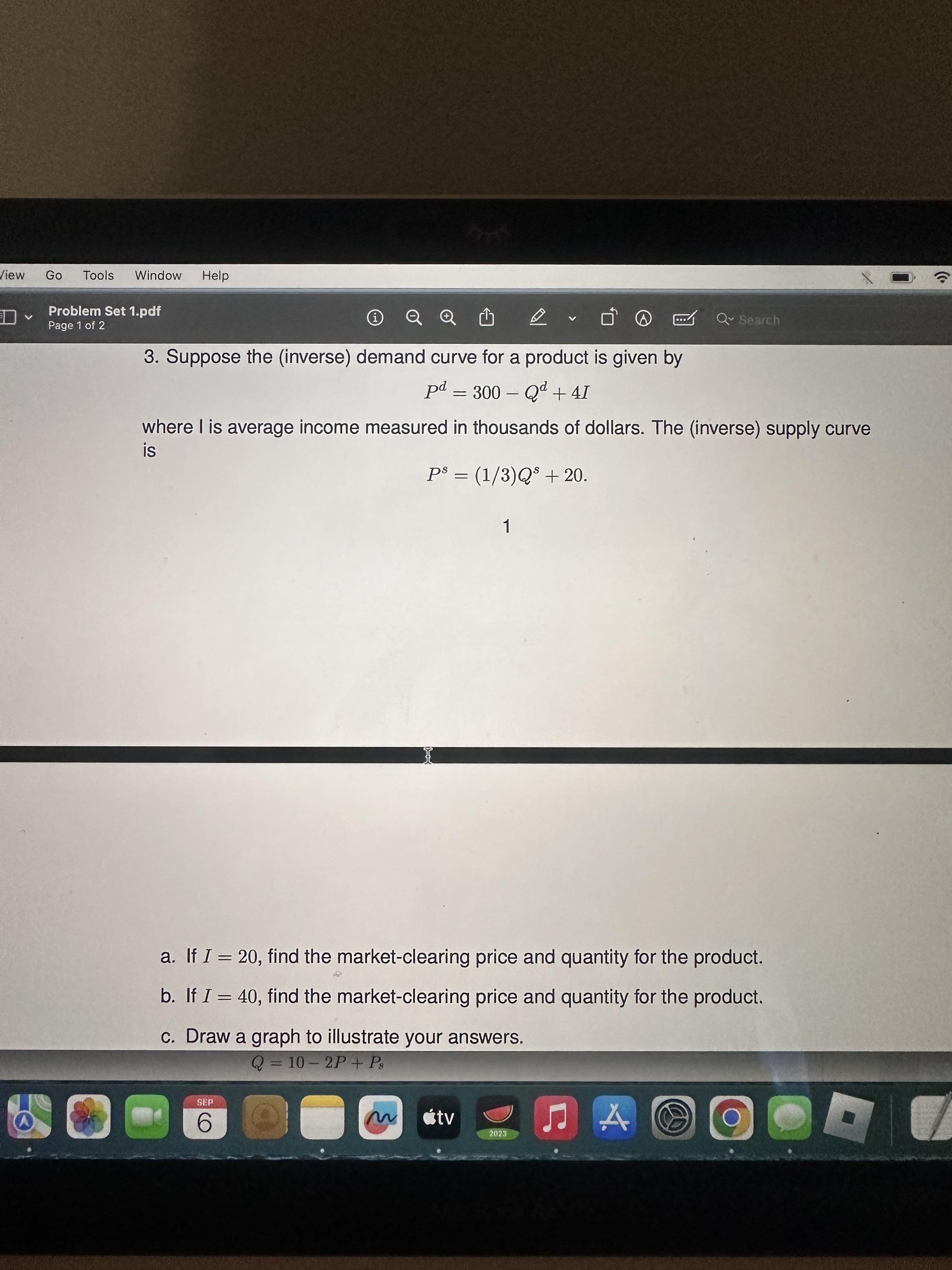 d. Calculate the price elasticity of supply at P = | Chegg.com