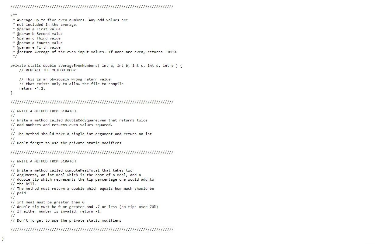 Solved I have provided you with some starter code in a file | Chegg.com
