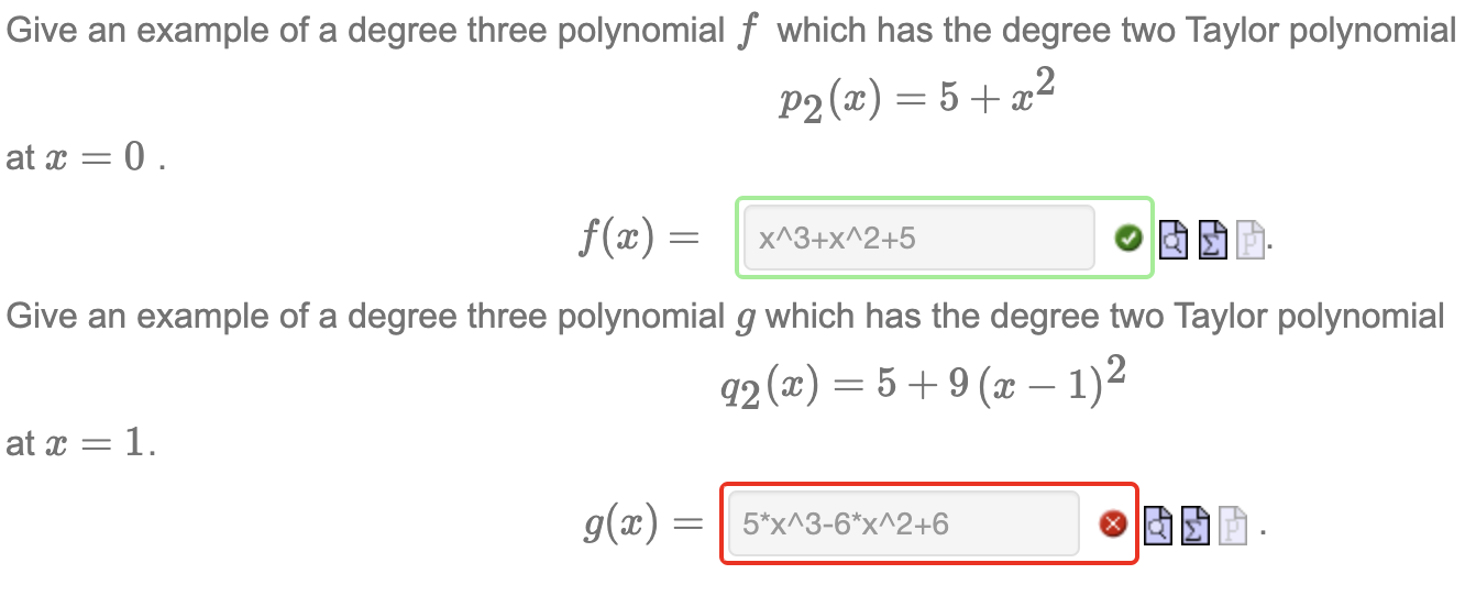 Solved Give an example of a degree three polynomial f which | Chegg.com