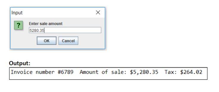 Solved Create a Project named Chap6 Create a class named | Chegg.com