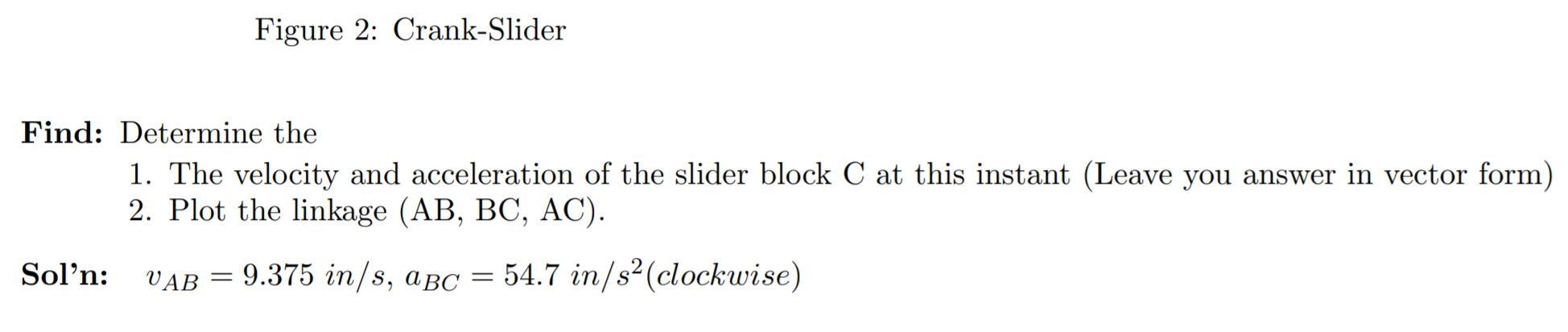 Solved B 7 in. 3 rad/s 2 rad/s? A 5 in. 5 in. 5 4 Figure | Chegg.com