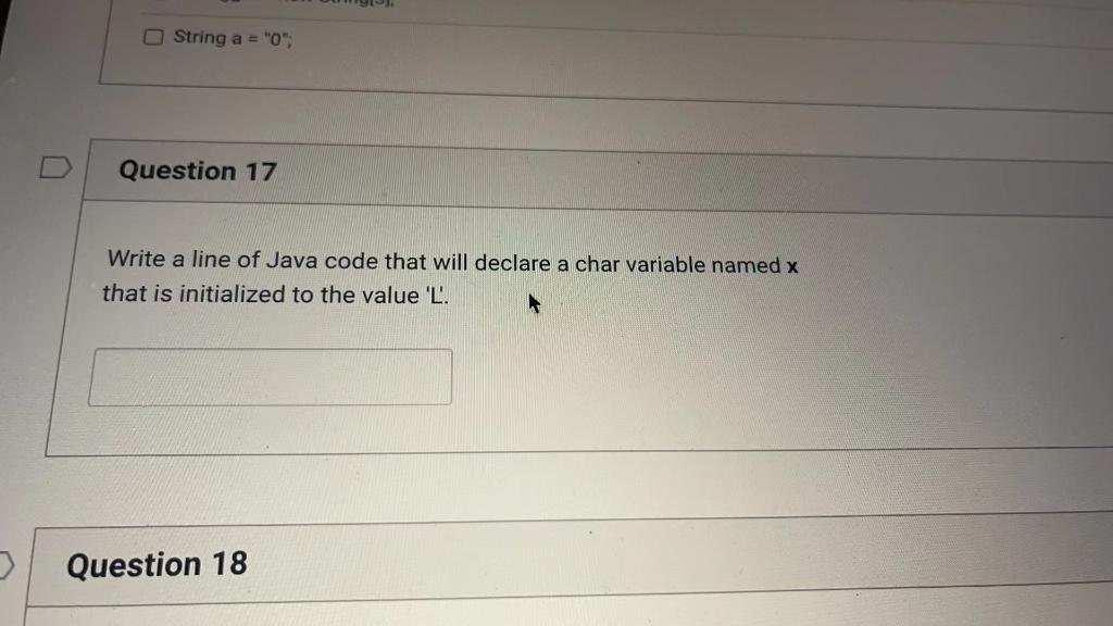 Solved Question 16 Which of the following correctly declares | Chegg.com