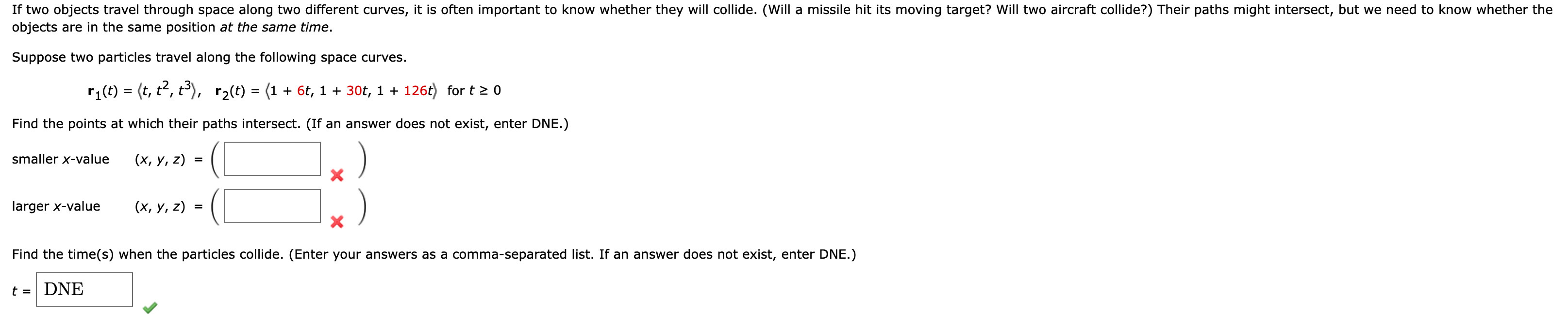 Solved objects are in the same position at the same time. | Chegg.com