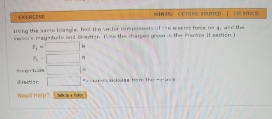Solved XANPLE 15 e Triangle Goal Apply Coulomb's law in two | Chegg.com Solved XANPLE 15 e Triangle Goal Apply Coulomb's law in two | Chegg.com