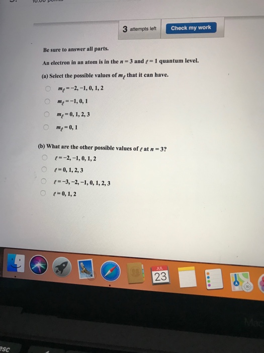 Solved value 10.00 points 3 atempts lentC Check my work Be | Chegg.com