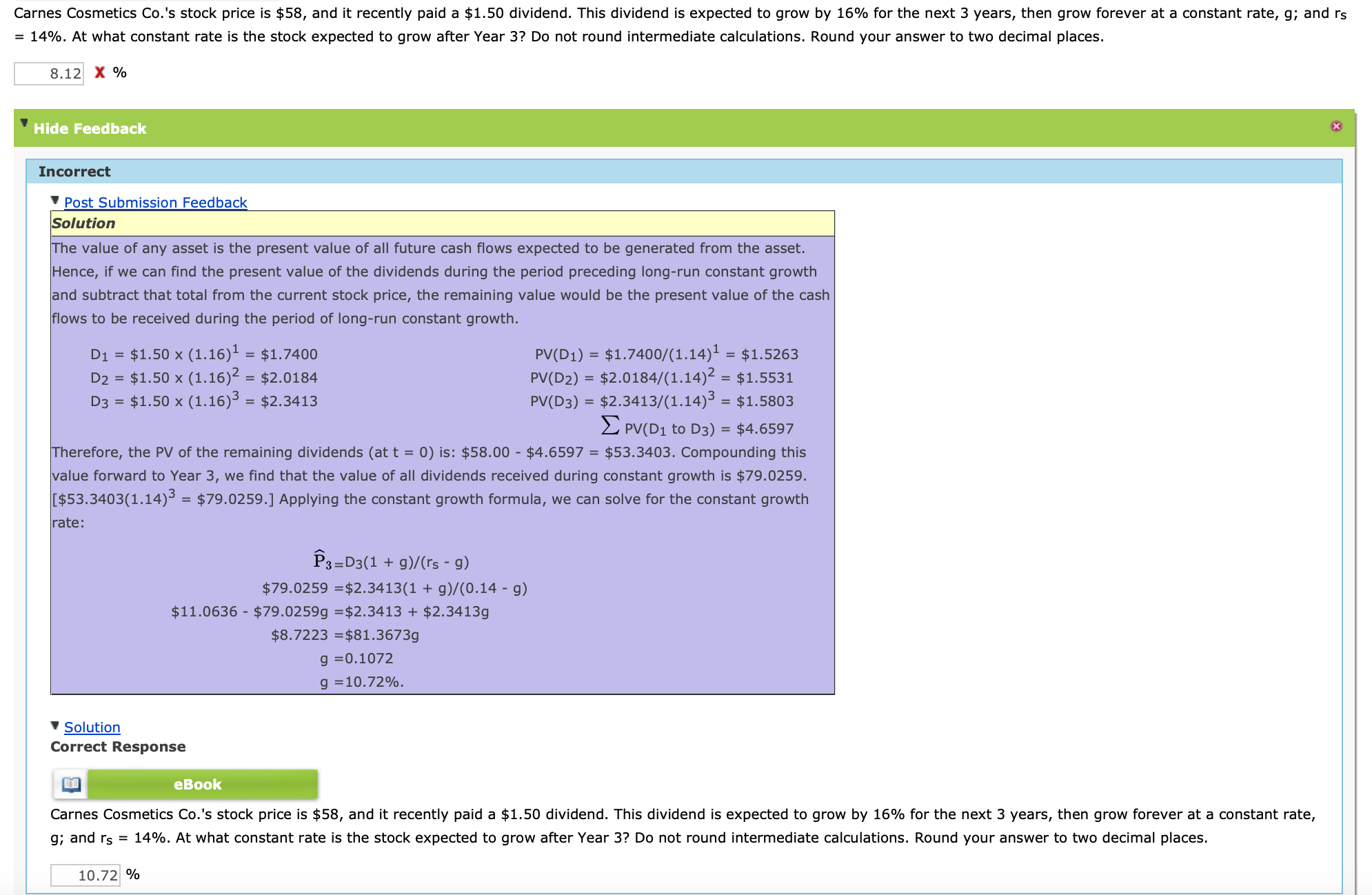 Solved Attached below is what i previosuly got wrong they | Chegg.com