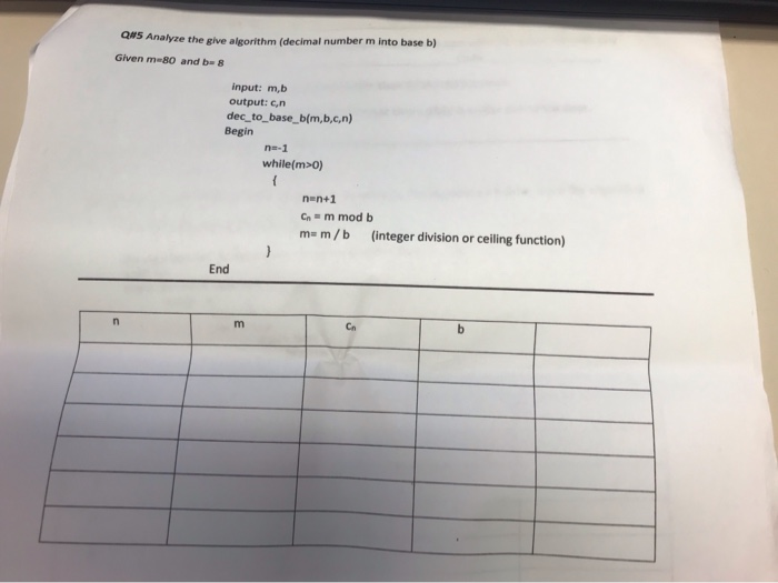 Solved Q#1 Given the algorithm to find the maximum value in | Chegg.com