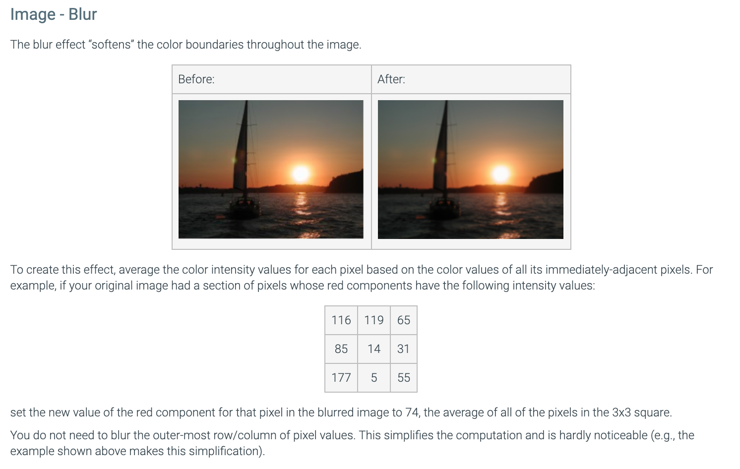 Solved I have to write a function that could make an image | Chegg.com